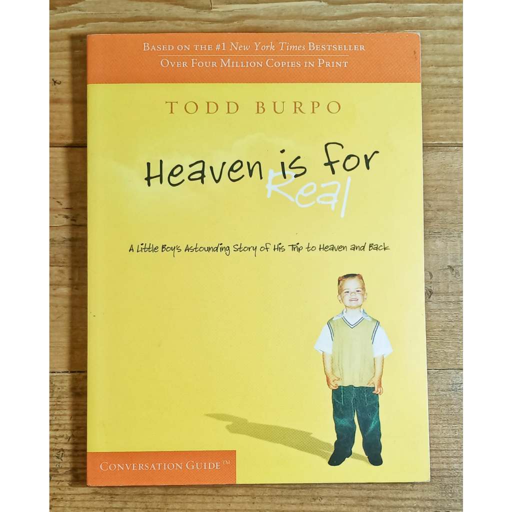 HEAVEN IS FOR REAL by Todd Burpo ( Pre-loved ) | Shopee Malaysia