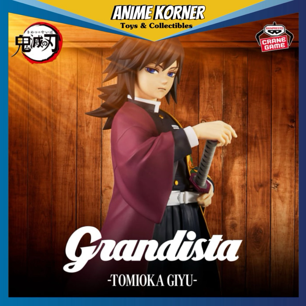 Grandista Giyu Tomioka Demon Slayer Inifinity Arc Bandai Figure (26cm ...
