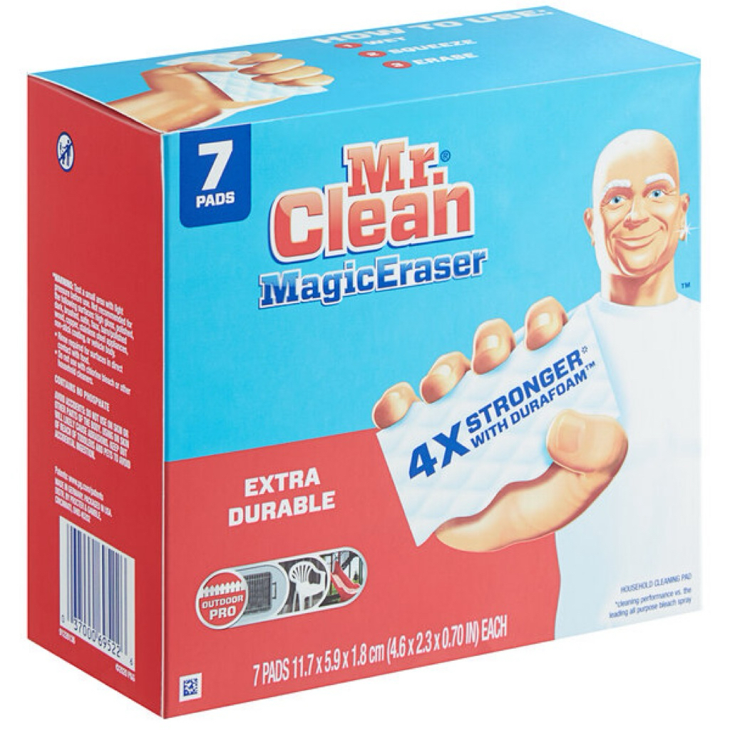 Mr Clean Extra Durable Magic Eraser 7 Pads Box | Shopee Malaysia