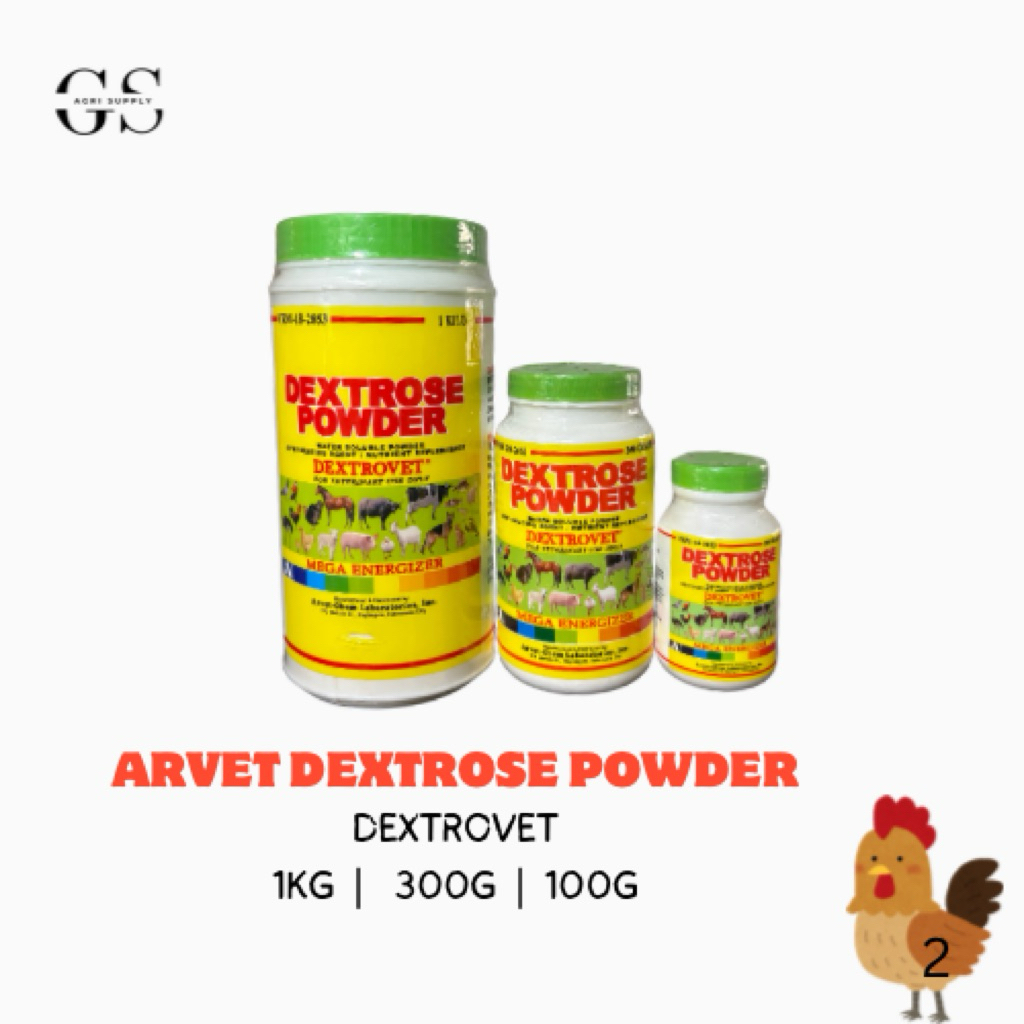 Dextrovet Dextrose powder 1kg | 300g | 100g bottle | Shopee Malaysia