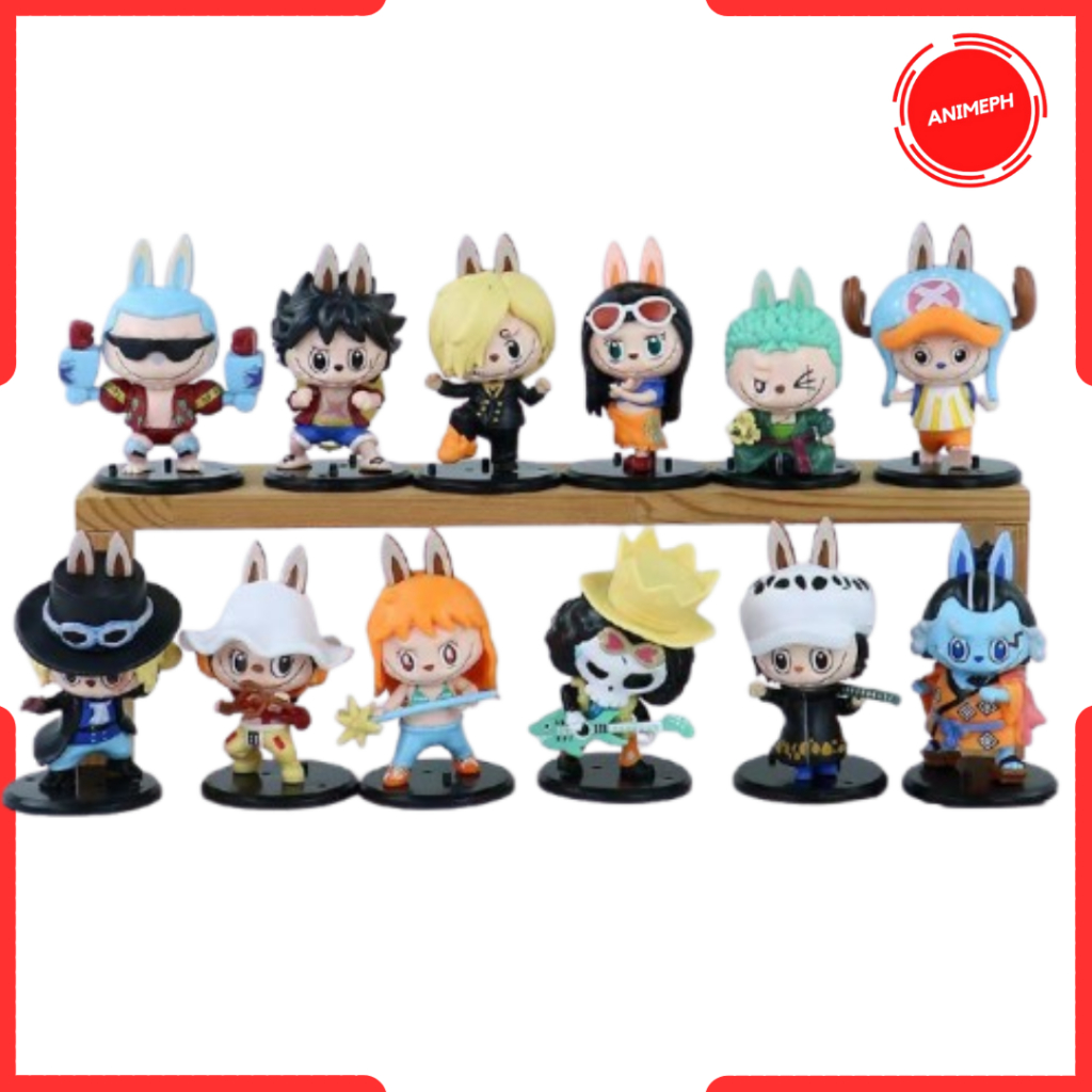SET OF 12 LABUBU THE MONSTERS × One Piece Series Secret Figure | Shopee ...