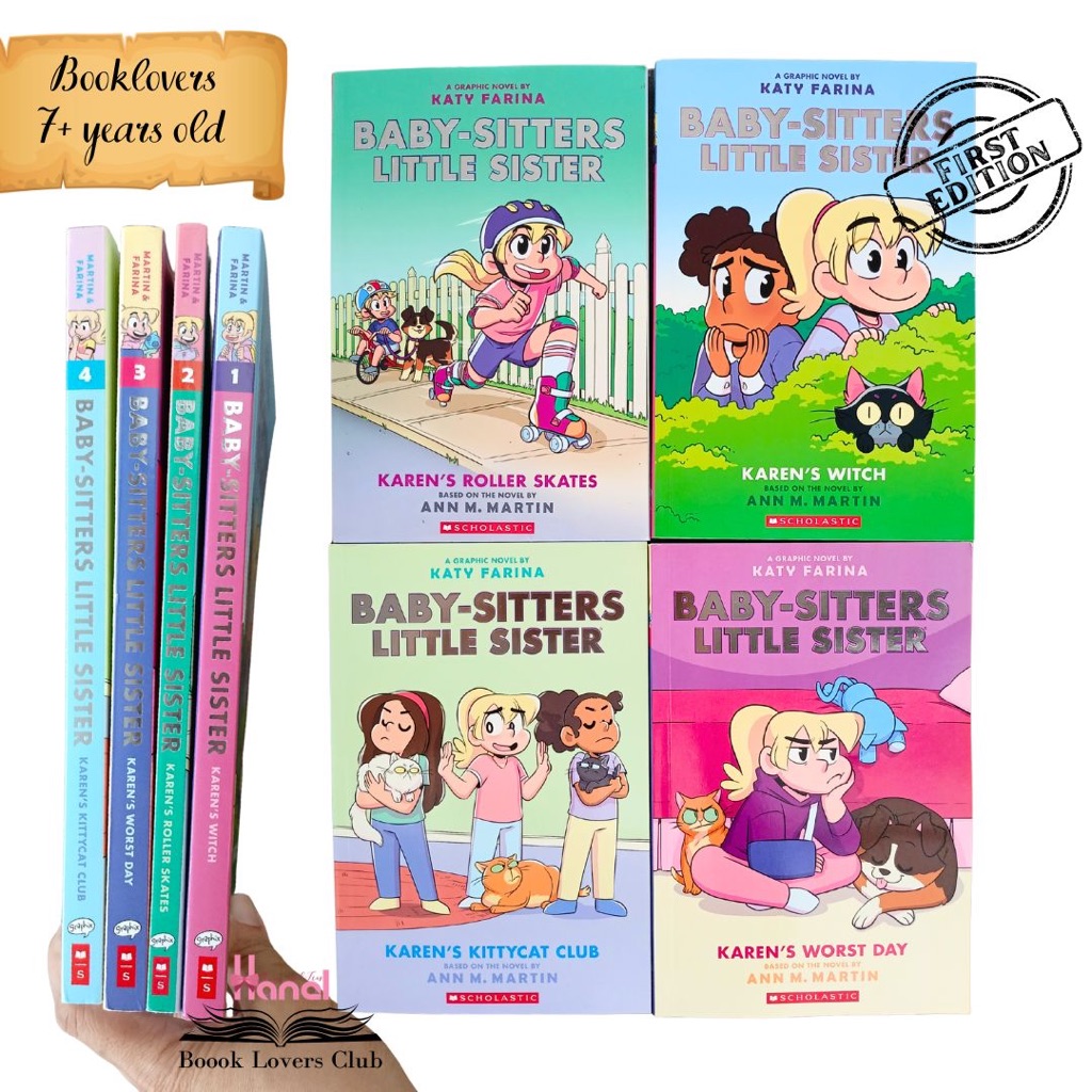 Baby-sitters Little Sister Graphic Novels 1-4: A Graphix Collection ...