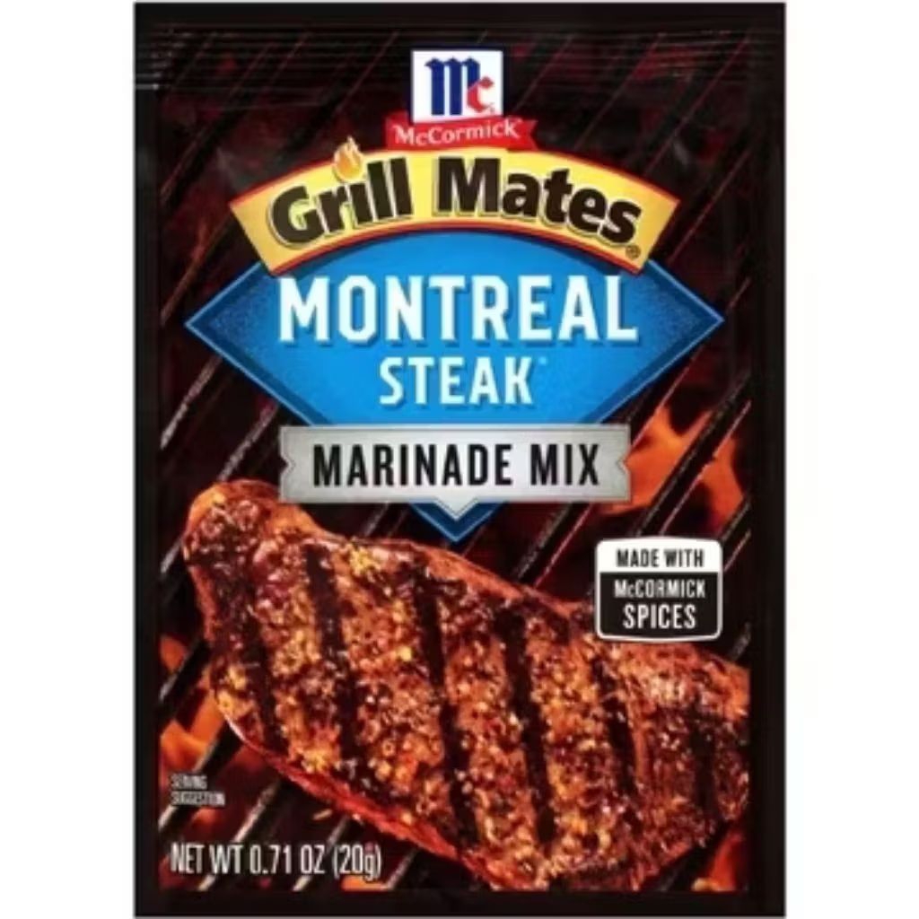 MCCORMICK MONTREAL STEAK MARINADE MIX 20G | Shopee Malaysia