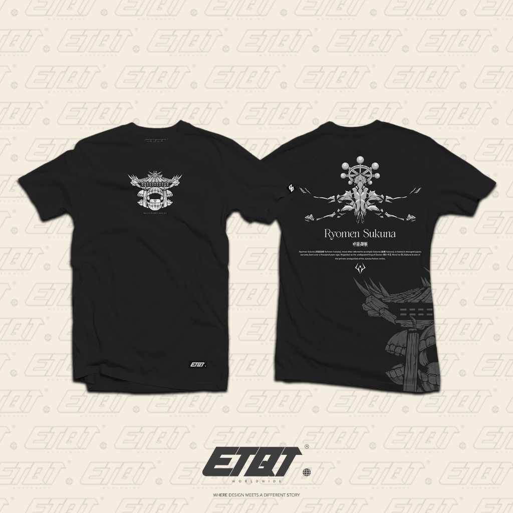 GooFee - ETQT WorldWide - Anime Shirt - Jujutsu Kaisen - Ryomen Sukuna ...