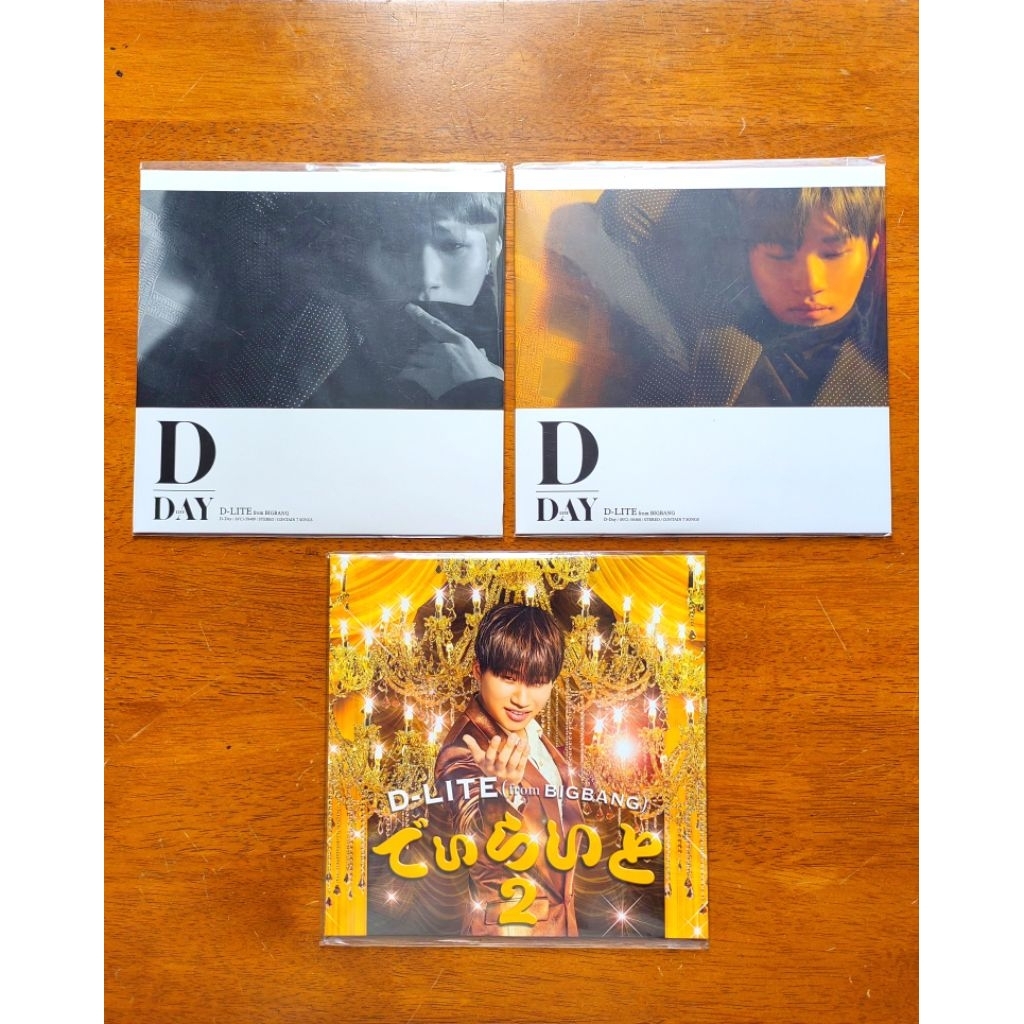 BIGBANG Daesung D-LITE Albums (Delight 2 & D-Day) ON HAND | Shopee Malaysia