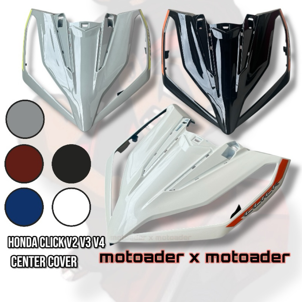 Honda Click V3 V4 Front Center Cover Panel Fairings Center Cover Honda ...