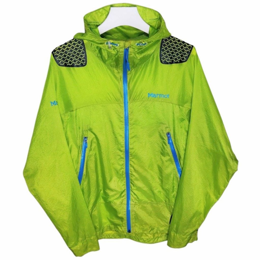 (S) MARMOT Men's Neon Green Windbreaker | Shopee Malaysia