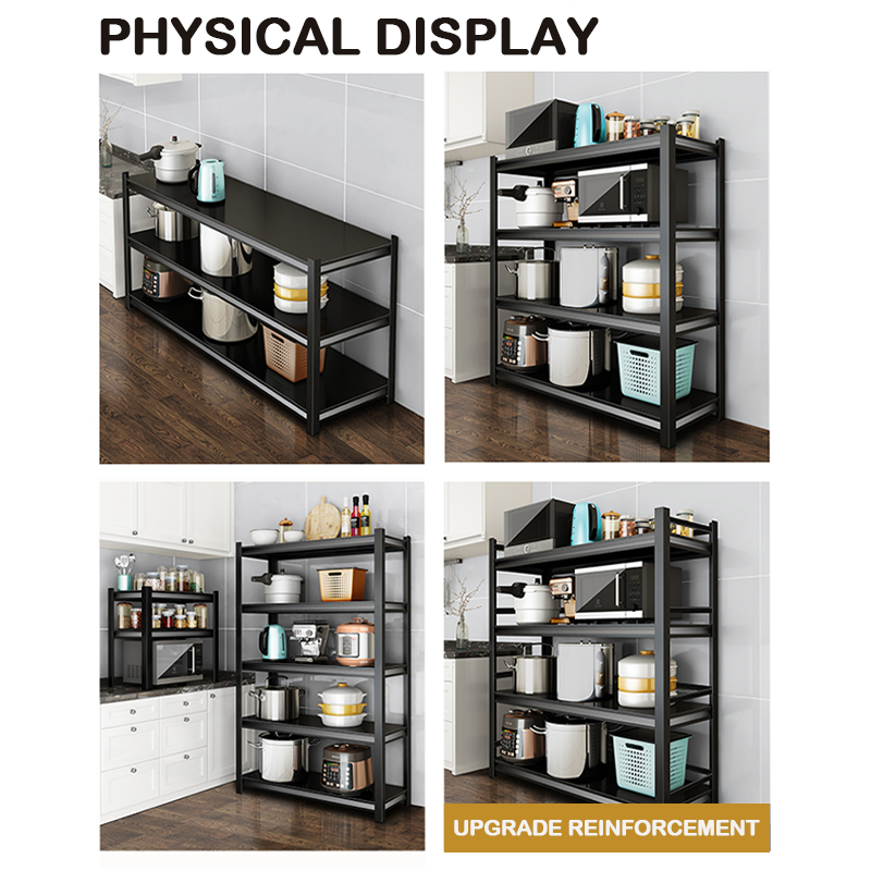 Steel Rack Boltless Rack 5 Layer Heavy Duty Adjustable Height Stante ...