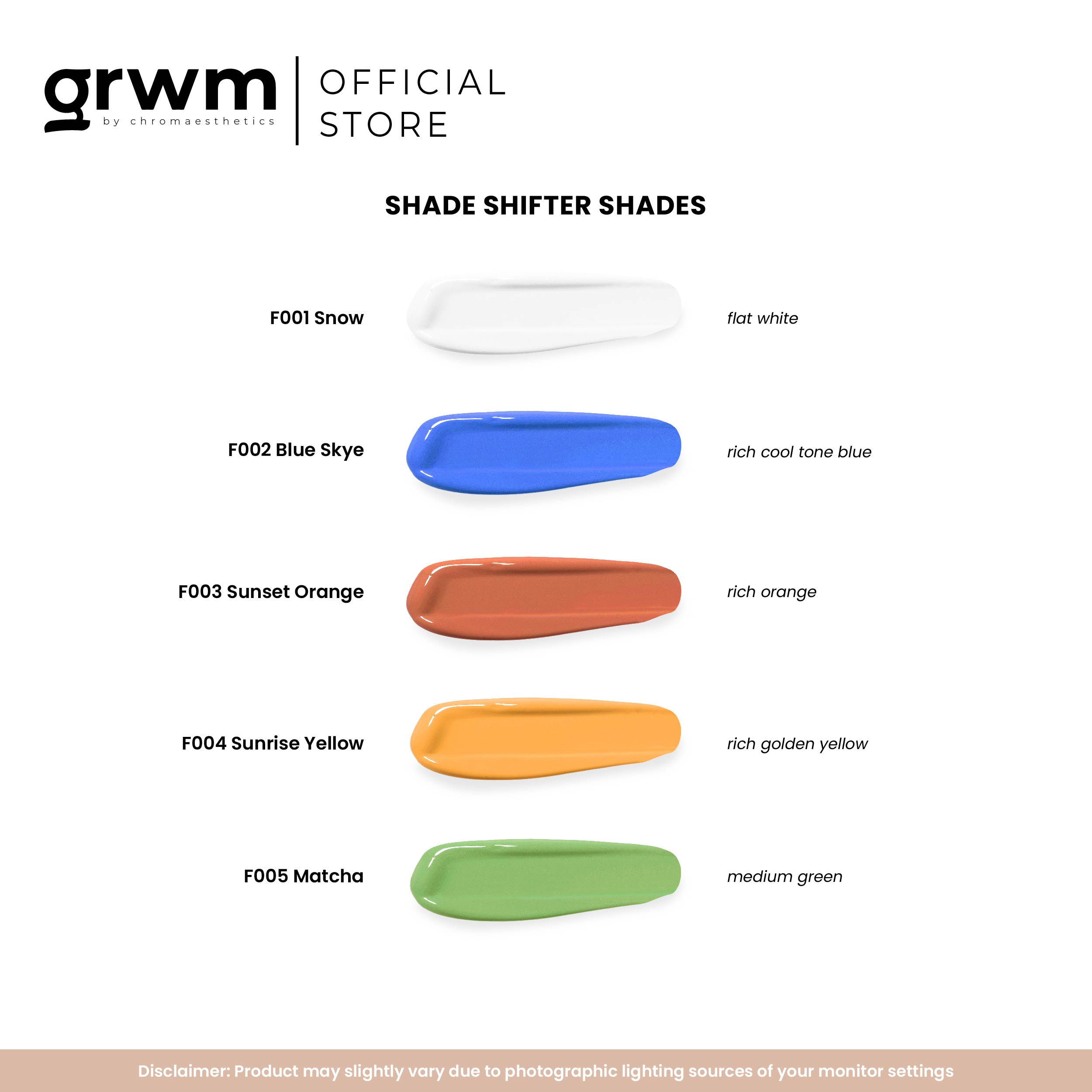 GRWM Cosmetics Radiant Skin Luminous Foundation - Shade Shifter ...