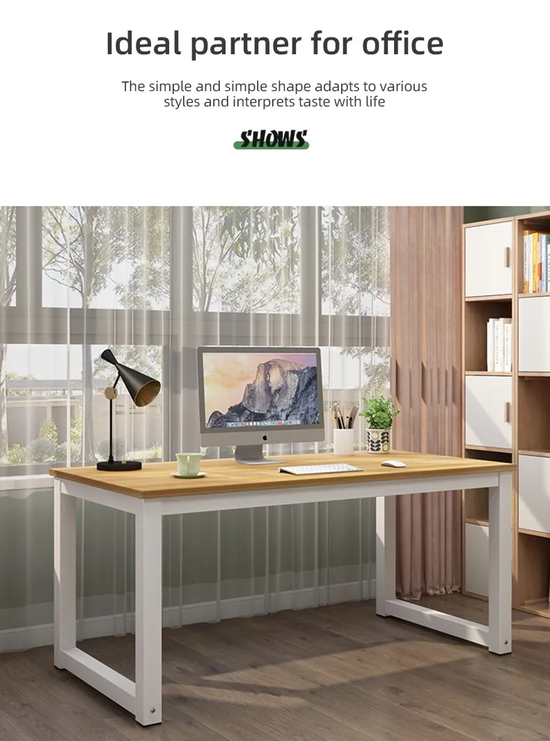 Computer Table Study Table Home Office Table Wood Gaming Table Dining ...