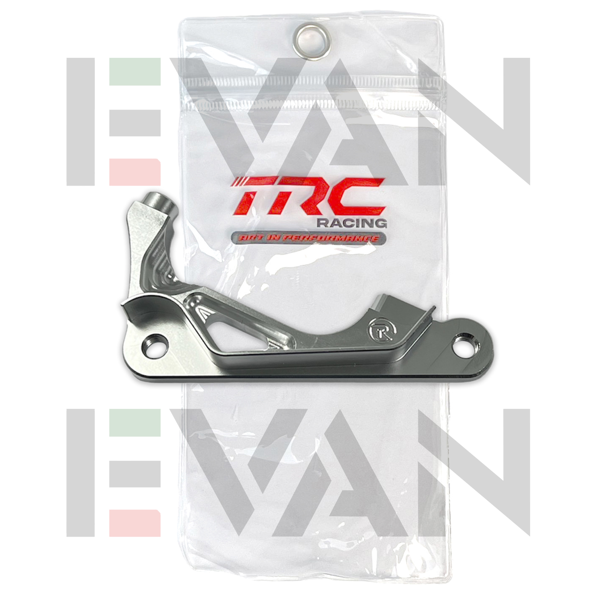 (Bracket Only) TRC Brake Caliper 4 POT Full CNC For Wave 125 Motorcycle ...