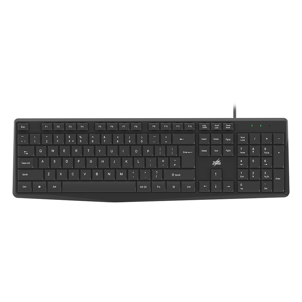 Zeus K500 ( SimpliCity ) Wired Keyboard For Office / Gaming ( Online ...