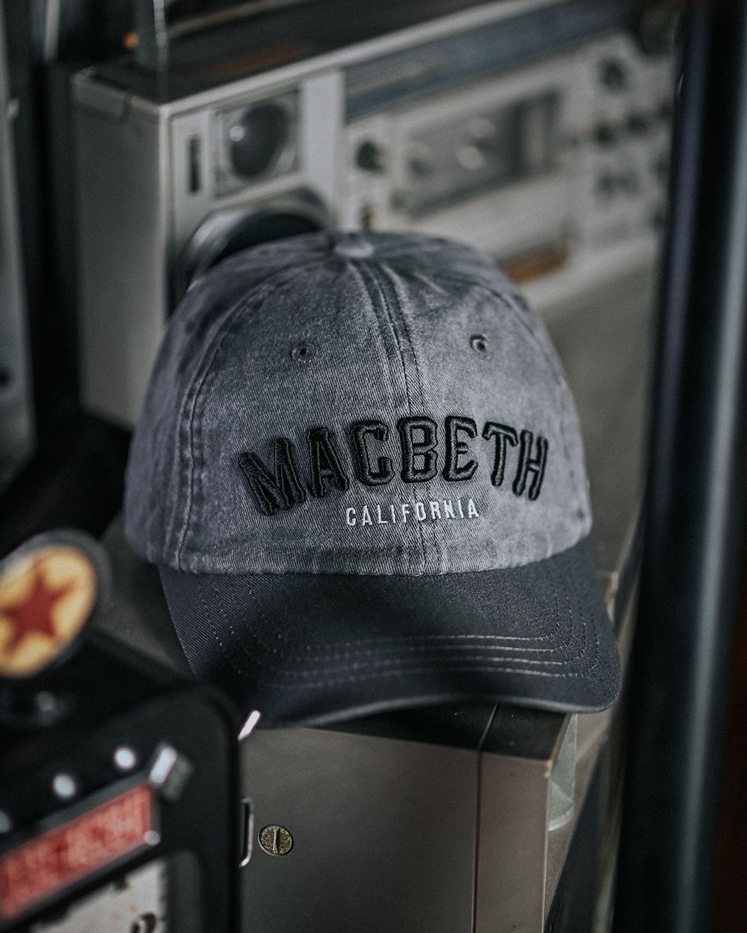 Macbeth Dad Hat Cap " VINTAGE CAP " | Shopee Malaysia