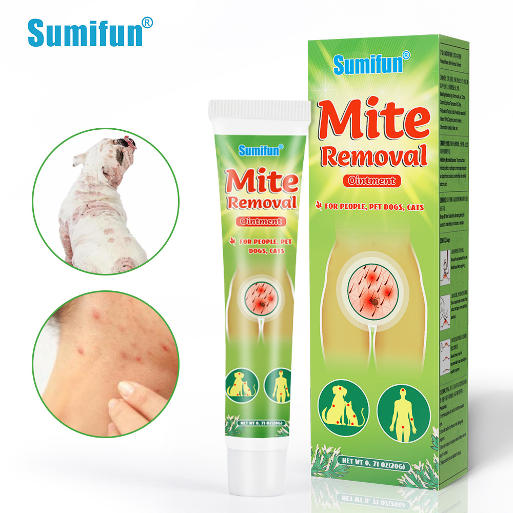 Mite Removal cream Lice Natural Anti Mites Remove For People Pets Anti ...