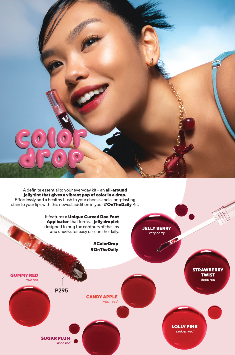 Vice Cosmetics Color Drop Jelly Tint - Sugar Plum | Shopee Malaysia