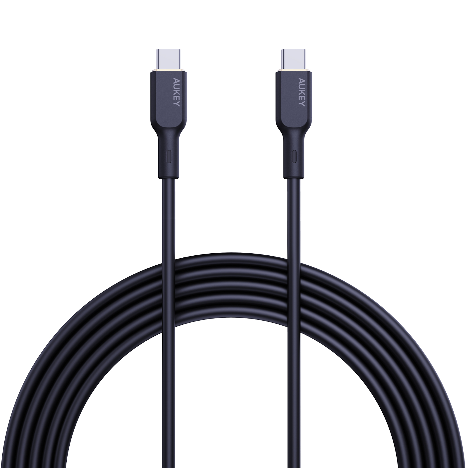Aukey CB-SCC241 240W 1M Circlet Blink Silicone USB-C to USB-C Cable ...