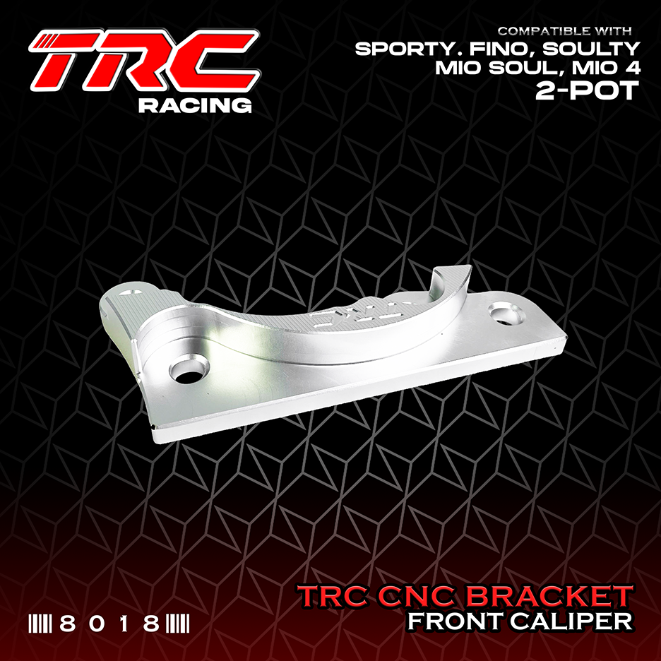 TRC Racing 2 POT CNC Caliper Bracket Only Yamaha Mio Sporty / Mio 1 ...