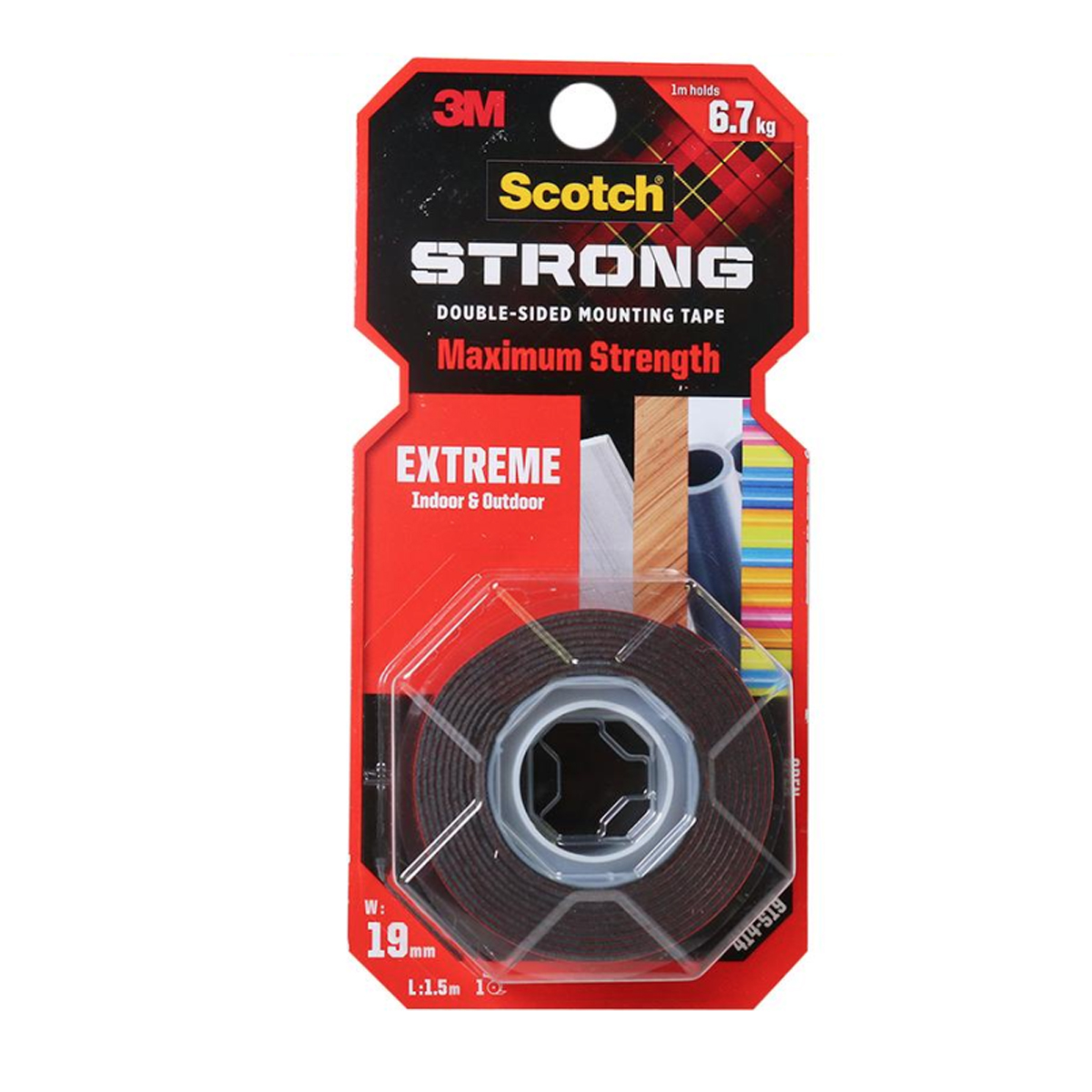 3M Scotch 414 S19 Extreme Mounting Tape 19mm x 1.5meter | Shopee Malaysia