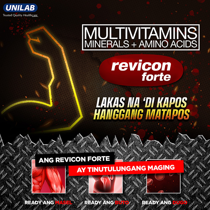 Unilab Revicon Forte Multivitamins 30 Tablets - For Long-lasting ...