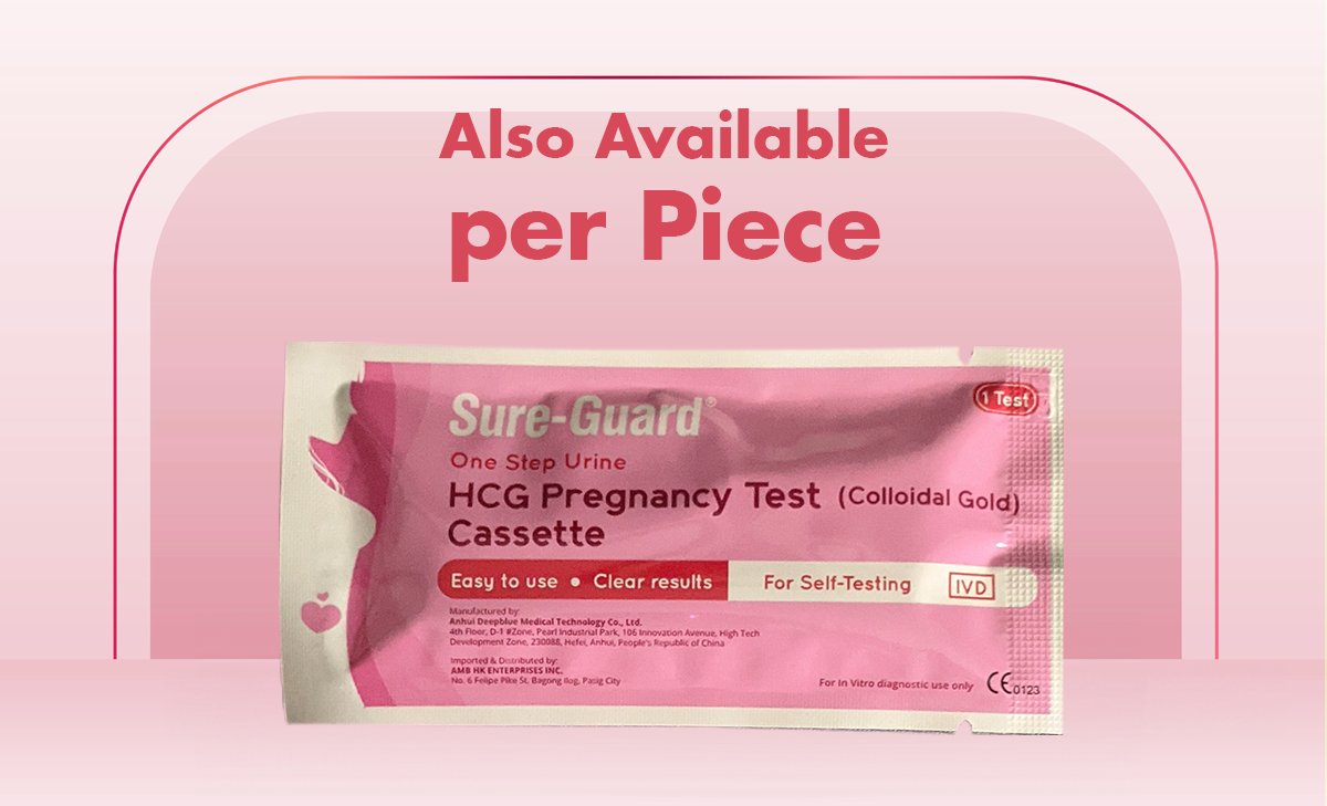Sure-Guard Pregnancy Test Kit - Cassette Type for Accurate and Early ...