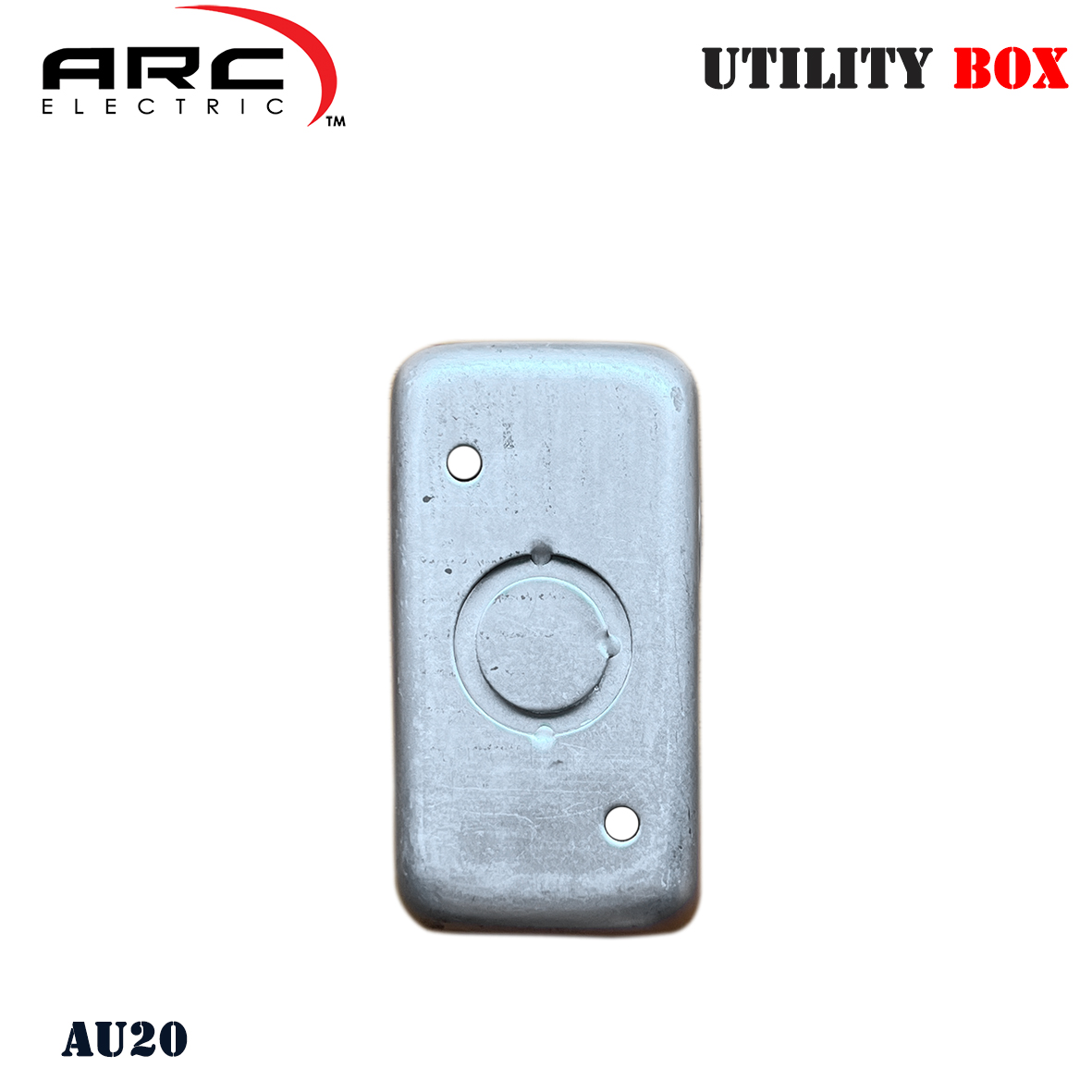 16ga (1.5mm) Electrical Utility Box Deep-Type 1/2" & 3/4" Knockout Hole ...