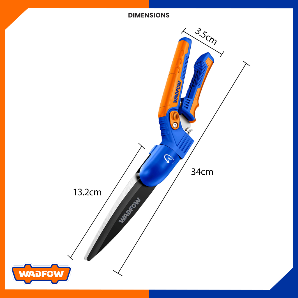 Wadfow WPA2602 Grass Garden Scissors Shear Grass Cutter Trimmer 340mm (13-1/4") | Shopee Malaysia