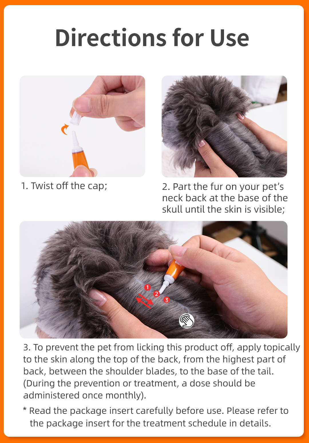 PUAINTA 2-IN-1 Internal & External Deworming for Dog Anti Flea Ear Mite ...