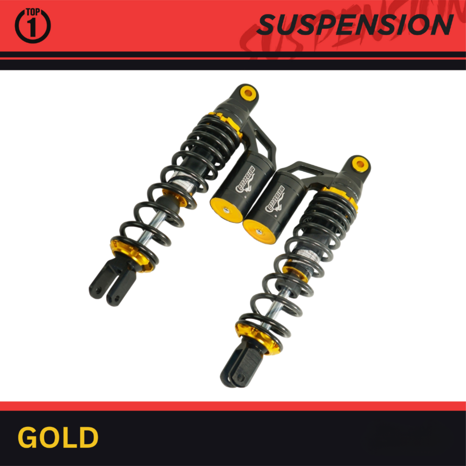 Top 1 Racing Rear Dual Shock Absorber With Gas Tank 315mm For Nmax ...