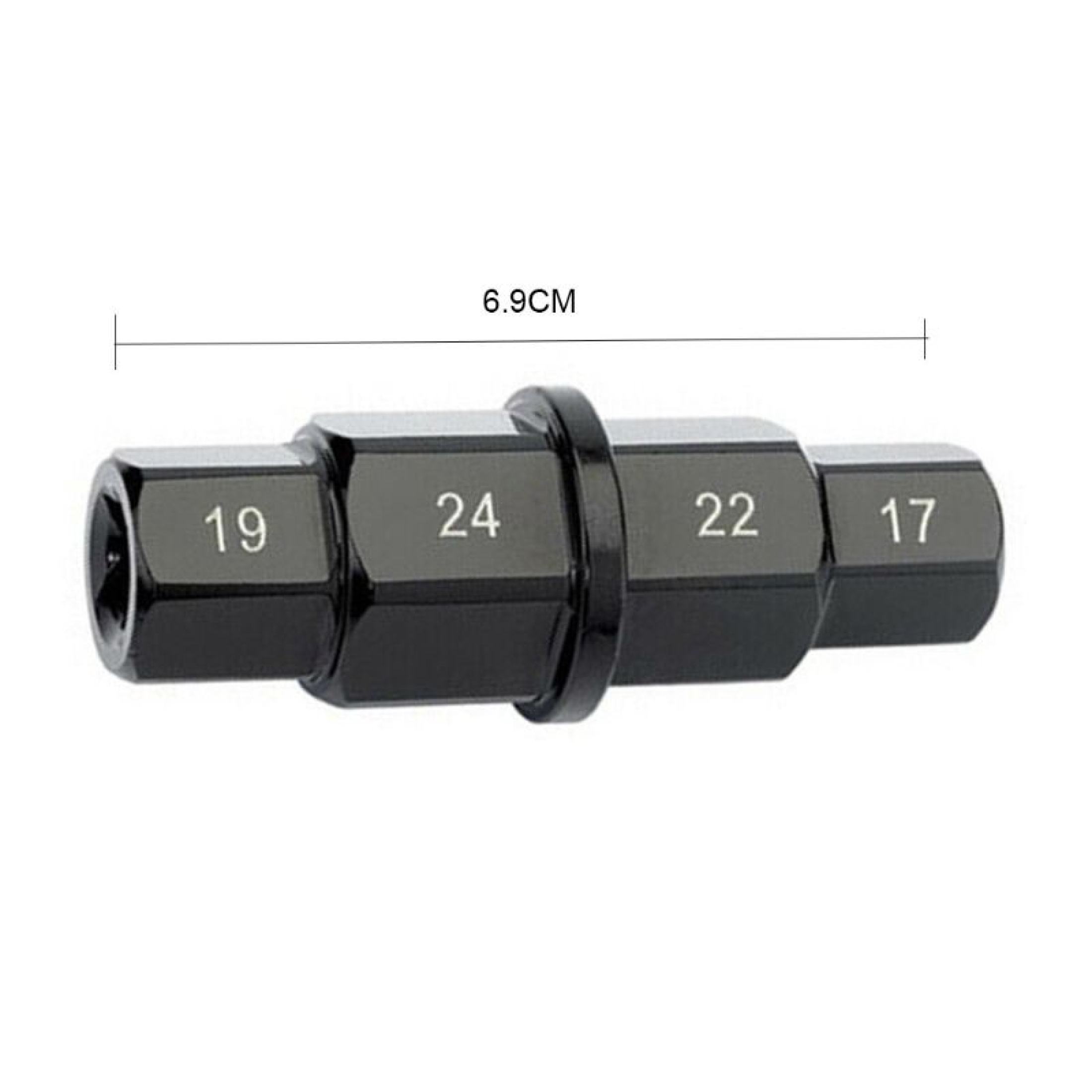 Hoba Motorcycle Front Wheel Hex Axle Tool Spindle Driver Removal Tool ...