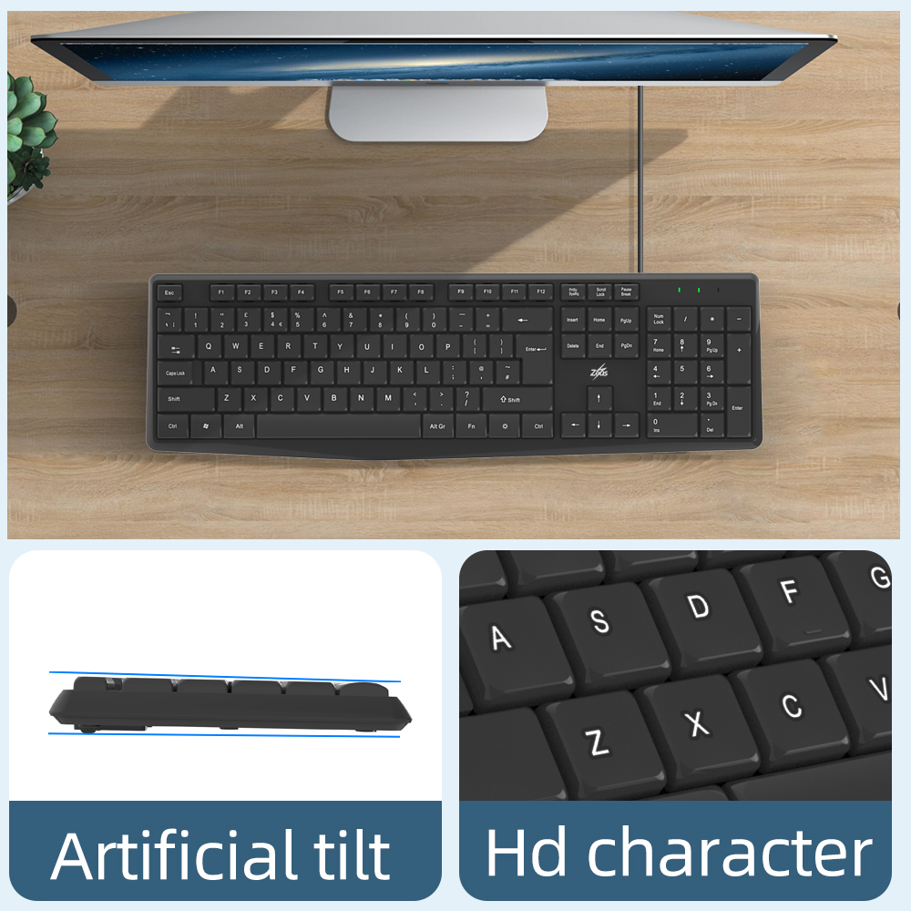 Zeus K500 ( SimpliCity ) Wired Keyboard For Office / Gaming ( Online ...