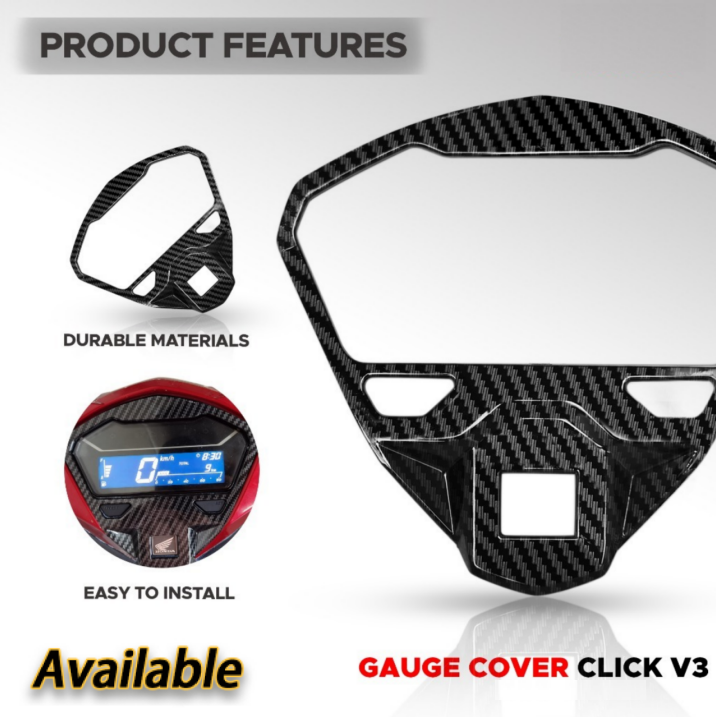 Honda Click V3 OEM Meter Cover - ABS Plastic Dashboard Protector ...