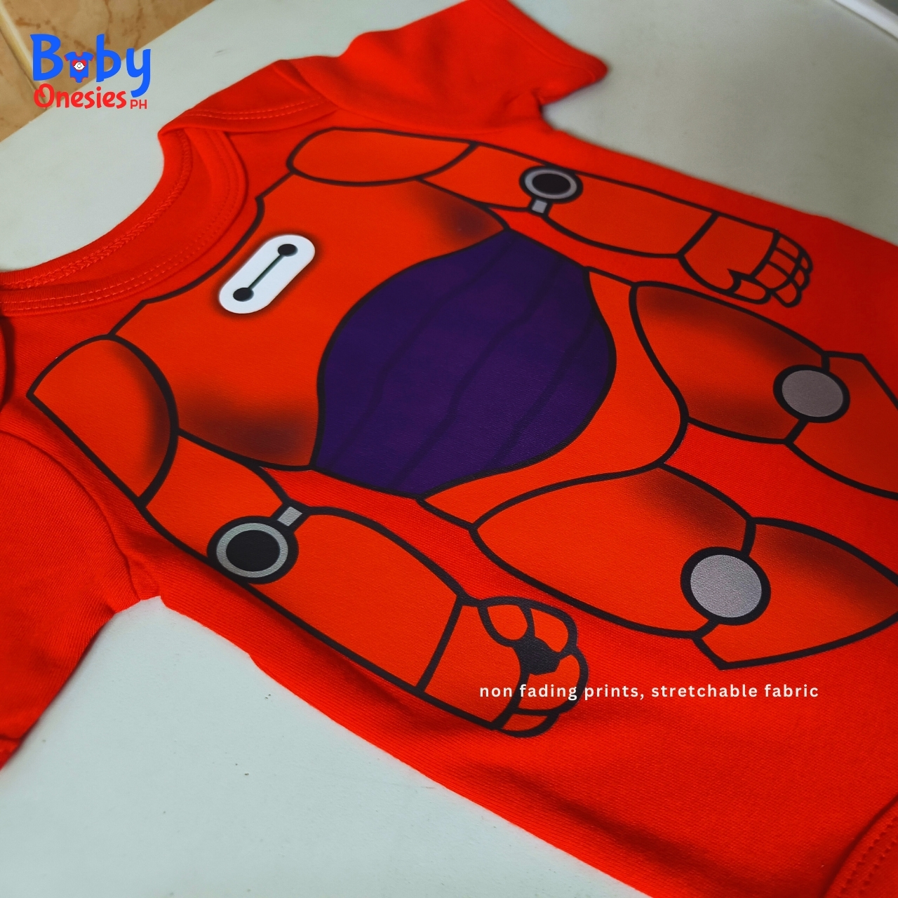 Baby Onesies PH Baymax-Inspired Robot Bodysuit – Soft Cotton Superhero ...