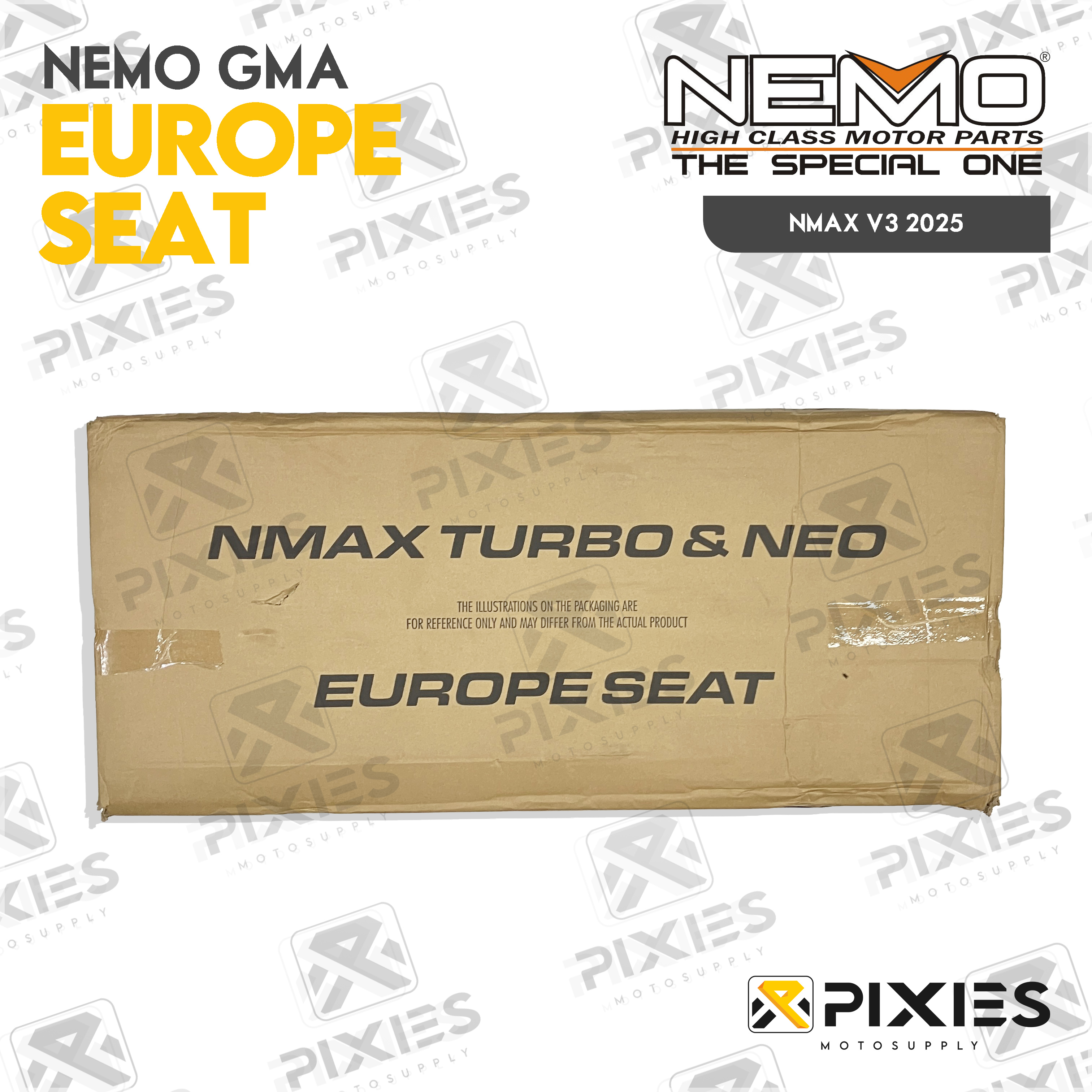 NEMO COMFORT SEAT EUROPE SEAT for NMAX V3 STANDARD / NMAX V3 TECHMAX ...