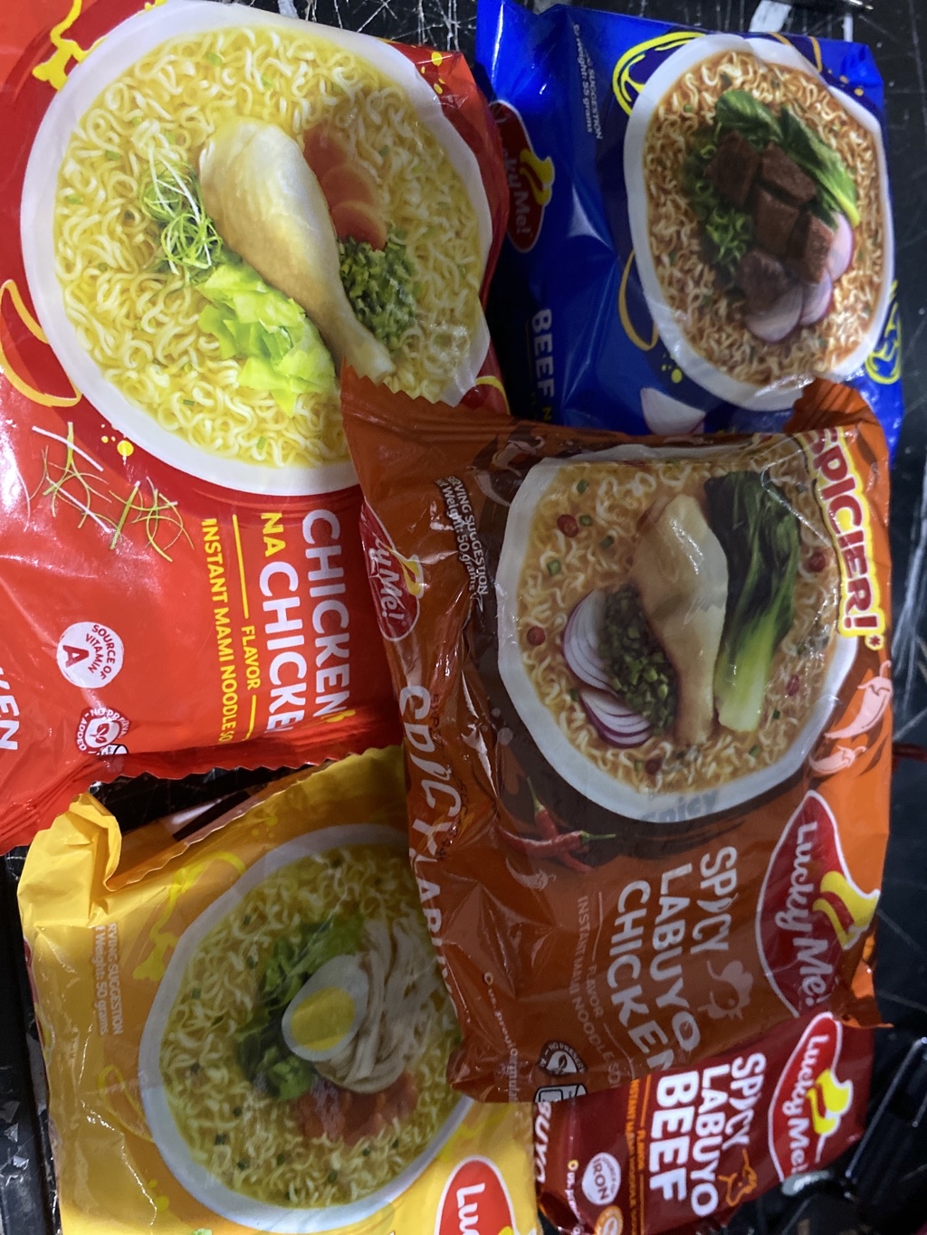 1 pc Lucky Me Instant Mami noodles 55 grams in any flavor | Shopee Malaysia