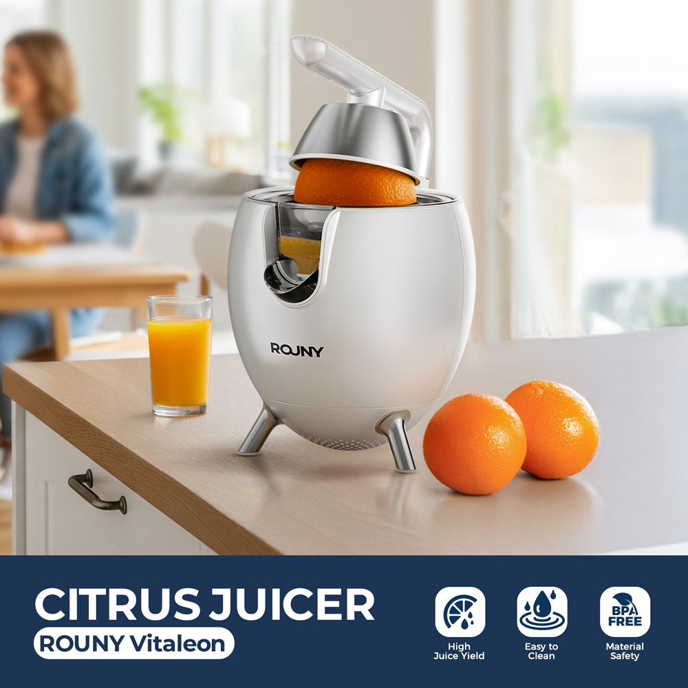 ROUNY Citrus Juicer Electric Powerful Motor Portable Orange Fruit ...