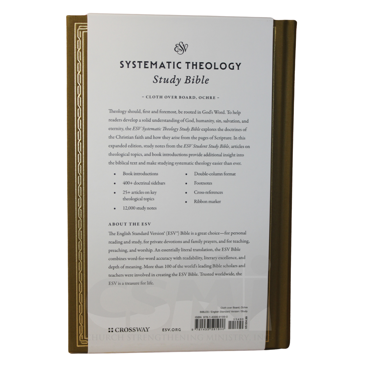 Systematic Theology Study Bible: Theology Rooted in the Word of God ...