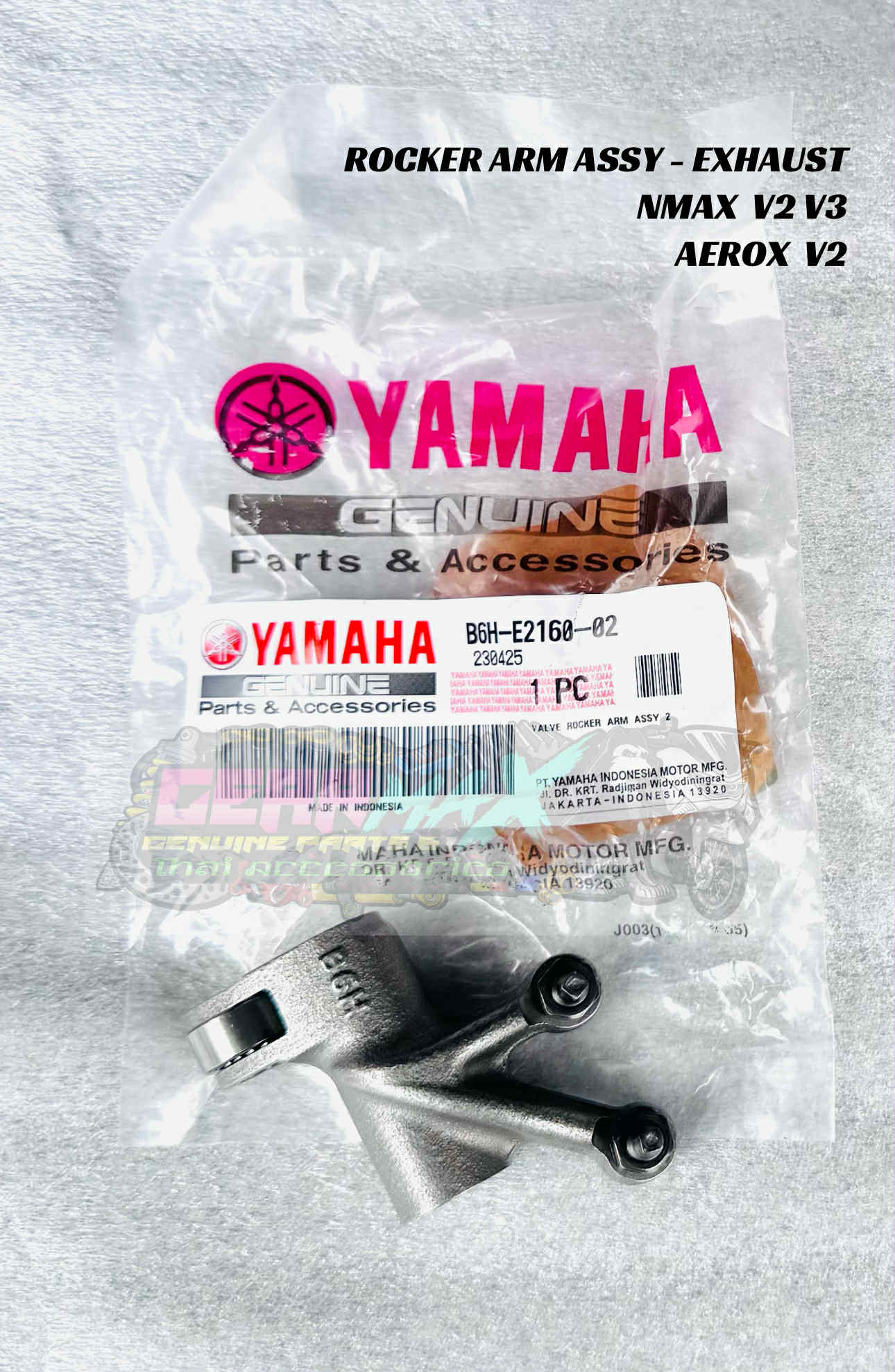 YAMAHA S01-19 VALVE ROCKER ARM ASSY - VALVE ROCKER ARM - NMAX V1 V2 V3 ...