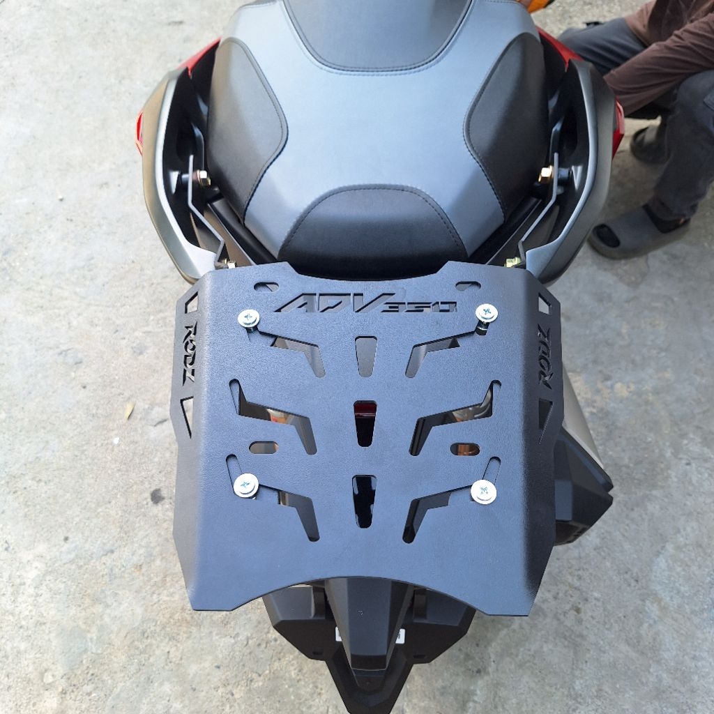 HONDA ADV 350CC TOP BOXES BRAKET UNIVERSAL (HEAVY-DUTY)POWDERCOATED ...