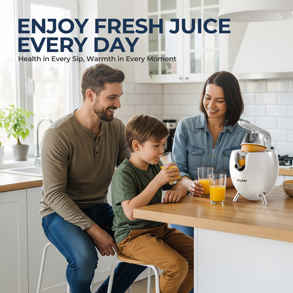 ROUNY Citrus Juicer Electric Powerful Motor Portable Orange Fruit ...