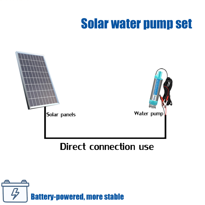 ECOPower Solar water pump kit DC 12V solar water pump oil pump Solar ...