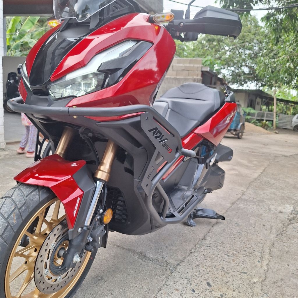 HONDA ADV 350CC CRASHGUARD FULL DESIGN HEAVY-DUTY (POWDERCOATED ...