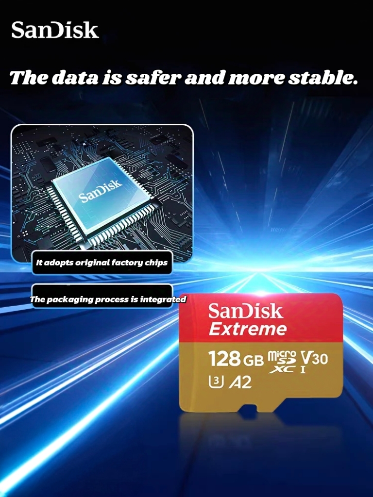 Memory Card sandisk Origina Card Micro SD Card for CCTV Dashcam Memory 128GB 256GB 512GB 1TB TF ...