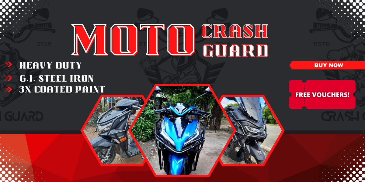 NMAX v3 Tech Max - Half Crash Guard Heavy Duty | Shopee Malaysia