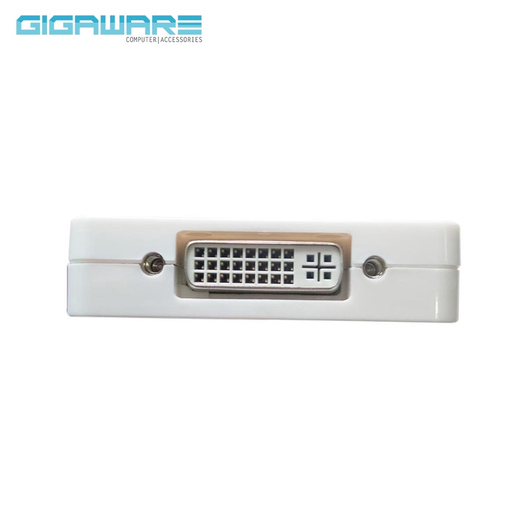 Gigaware Mini DP to VGA DVI HDMI Adapter (White) | Shopee Malaysia