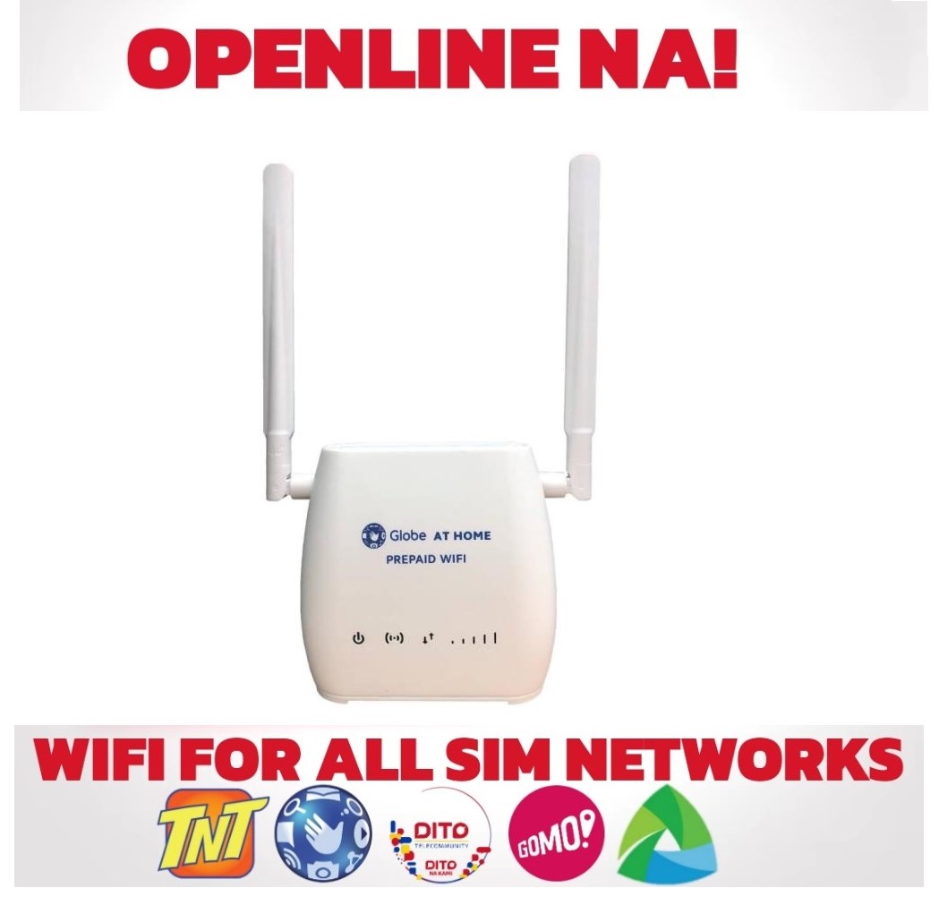 OPENLINE! Globe at Home Prepaid WiFi ZLT S10G (UNLI RESET, BAND LOCK ...