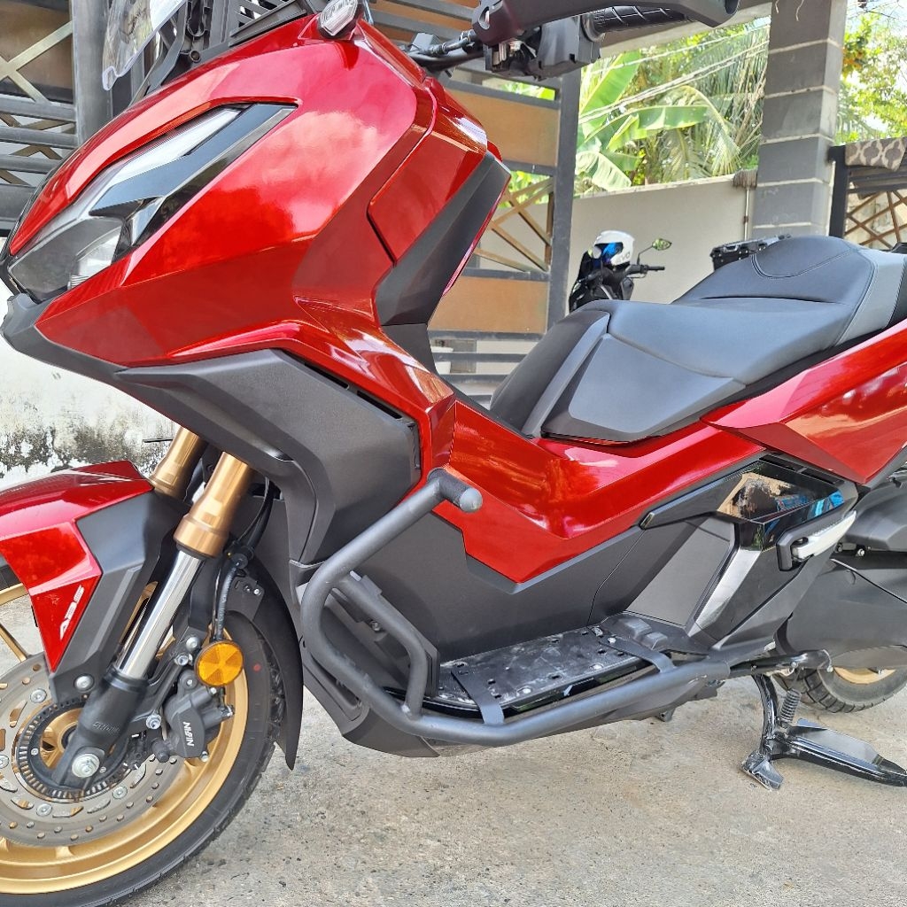 HONDA ADV 350CC CRASHGUARD HALF DESIGN HEAVY-DUTY (POWDERCOATED ...