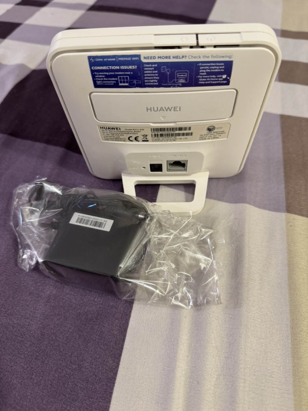 GLOBE MODEM WITH ADAPTER(GOMO, TM & GLOBE AT HOME SIM PWEDE) | Shopee ...