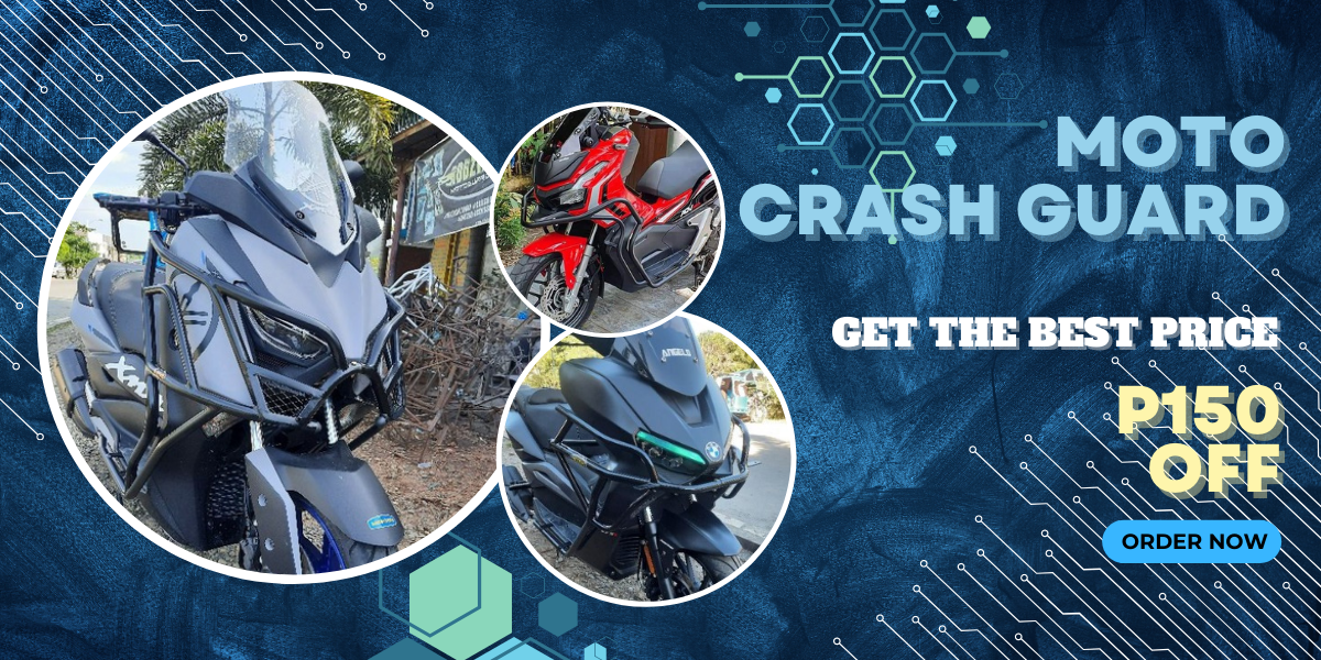 NMAX v3 Tech Max - Half Crash Guard Heavy Duty | Shopee Malaysia