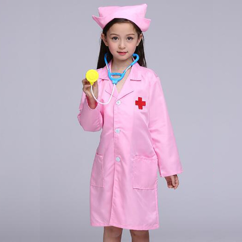 Doctor Career Costume Outfit Performance Kids Doctor Nurse Costume ...