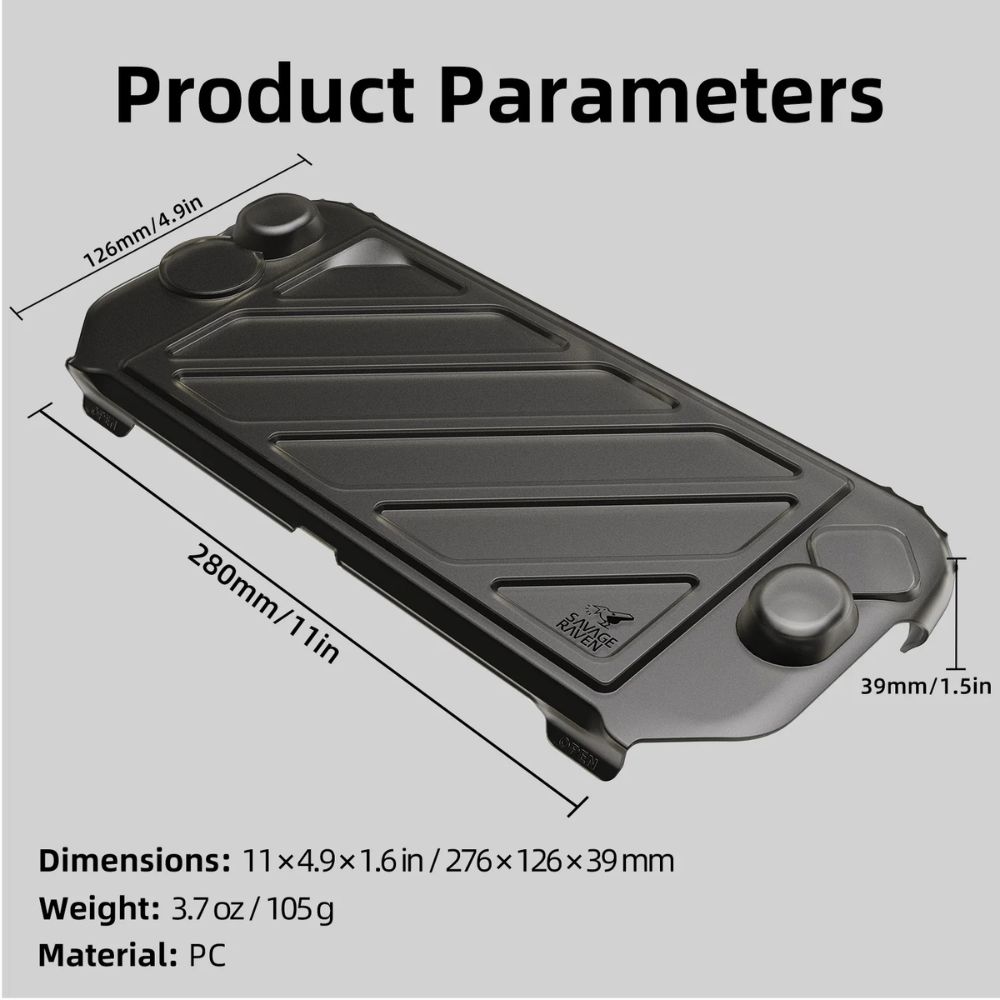 Skull & Co. HardShell Front Cover & Stand Grip Bundle for Nintendo ...